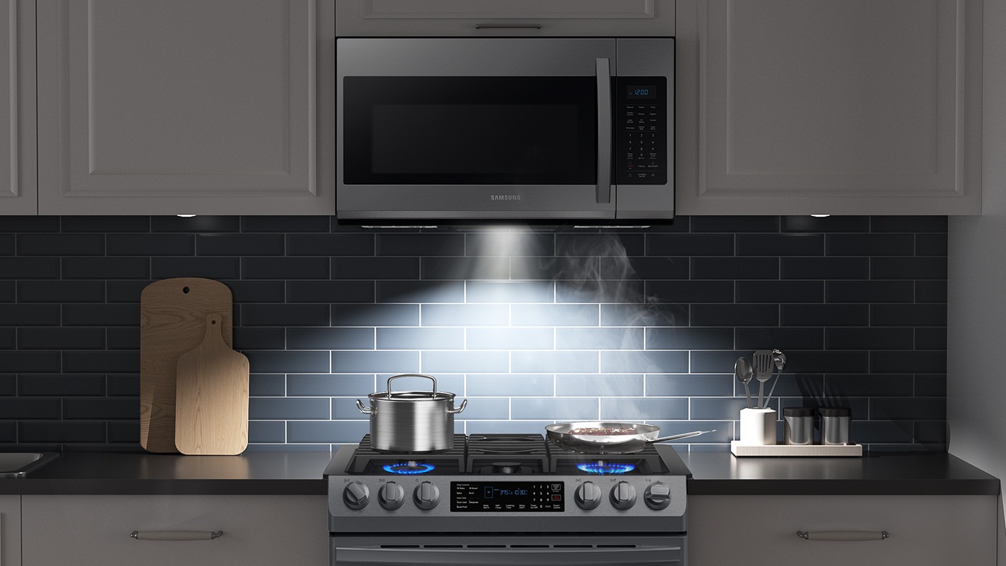 92381 Samsung Microondas & Extractor 1.9' O/R 1000W S/S - Enseres ...