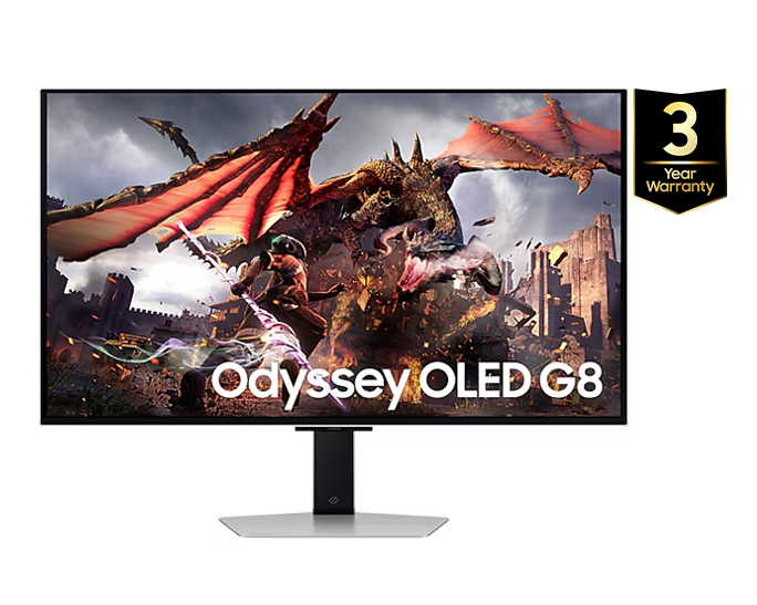 32 Inch Odyssey OLED G8 Gaming Monitor UHD G80SD | Samsung Canada