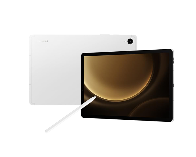 Samsung - Galaxy Tab S9 FE Silver 256 GB without book cover | Ofertitas