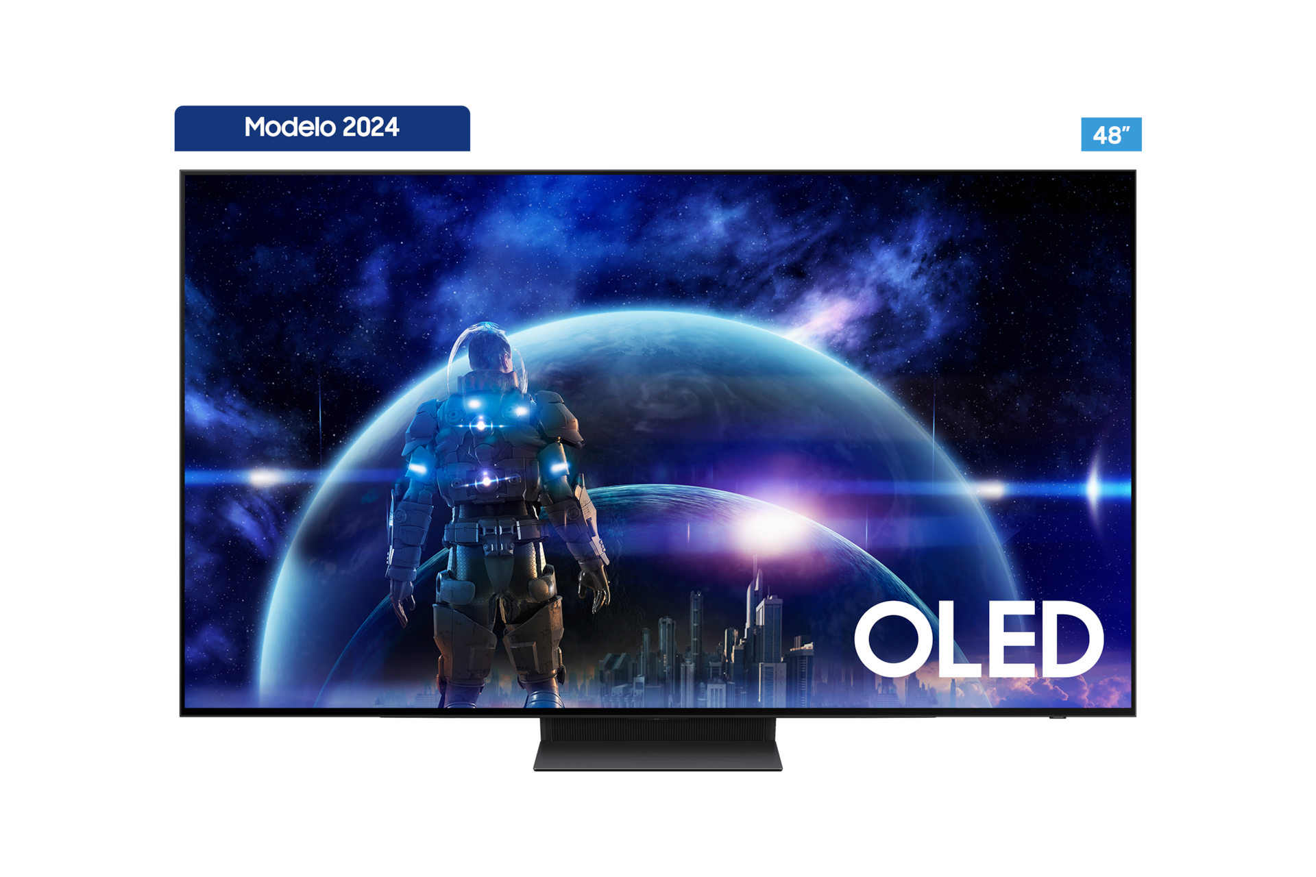 Televisor Smart 48" OLED S90D QN48S90DAEXZL | Samsung Colombia