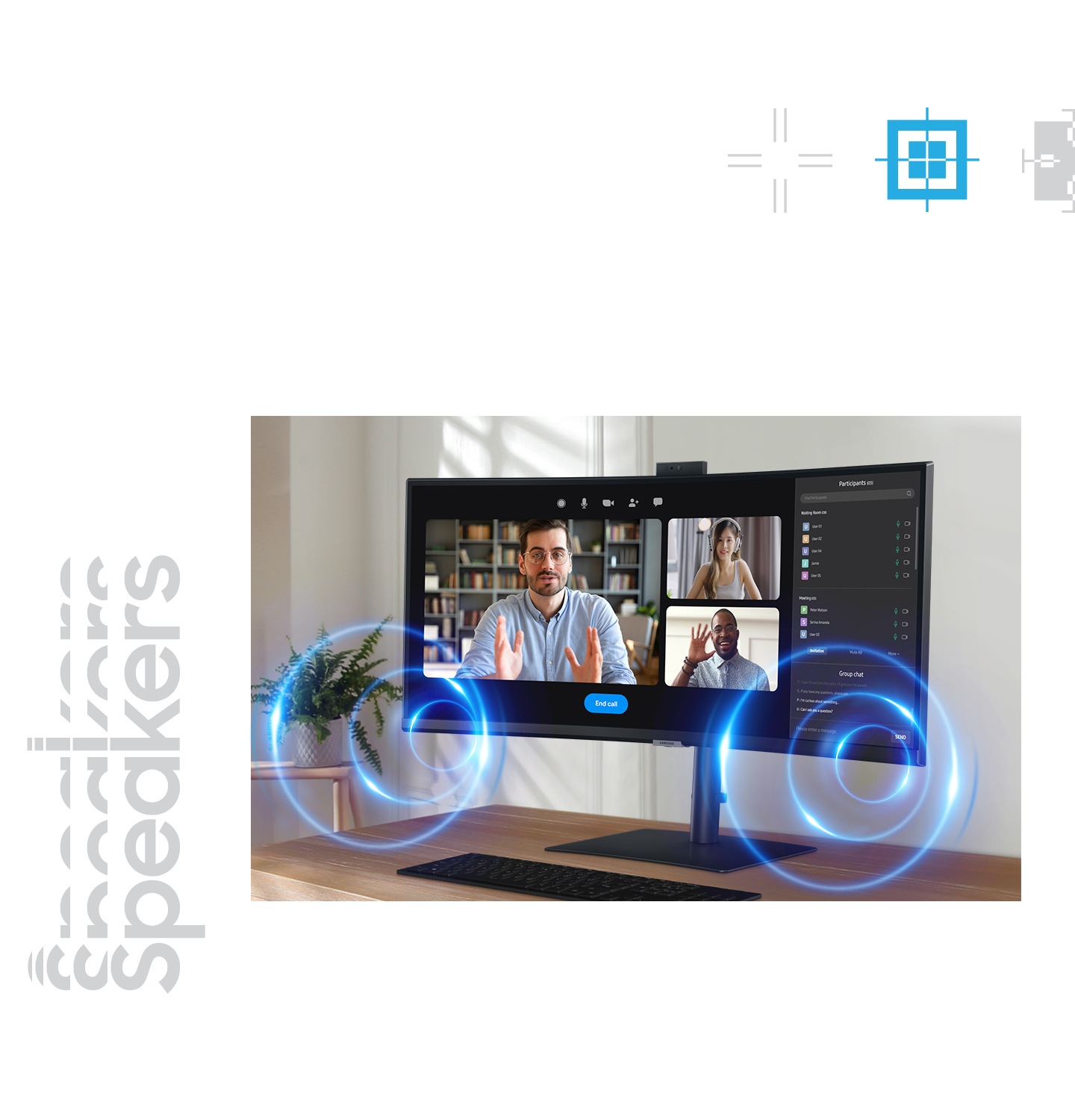 Samsung ViewFinity S6 S34C652VAU Curved Monitor 86cm (34 Zoll) @ OFFICE ...