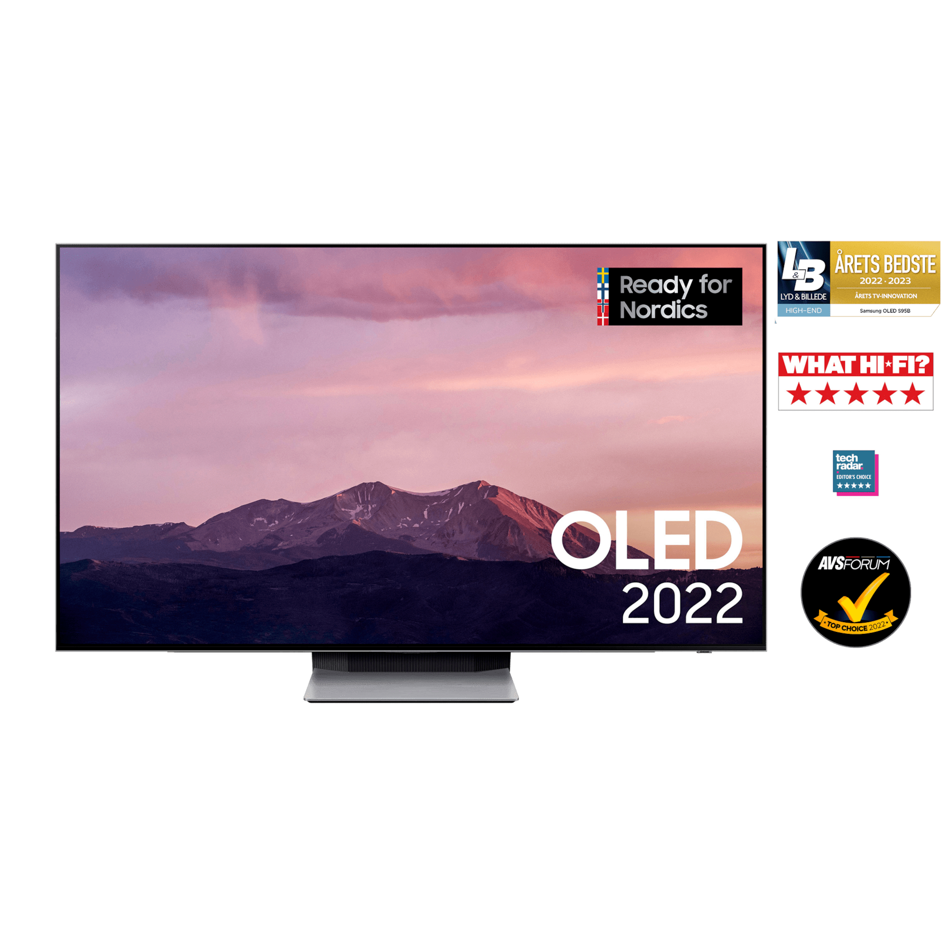 55" S95B OLED Smart 4K TV (2022) QE55S95BATXXC | Samsung Danmark