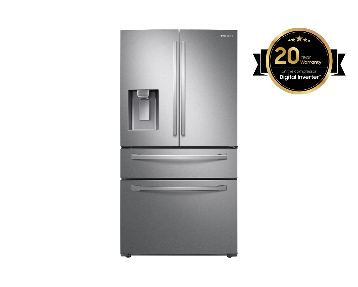 RF24R7201SR/EE French Door Køl og frys, 636 ℓ | Samsung Danmark