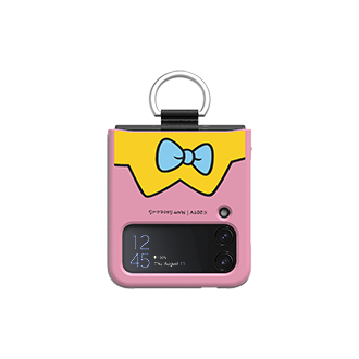 Maggie Simpson Cover with Ring for Galaxy Z Flip4