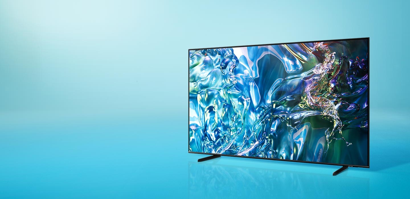 سامسونج تليفزيون 75 بوصة QLED سمارت 4K UHD رسيفر داخلى - QA75Q60D