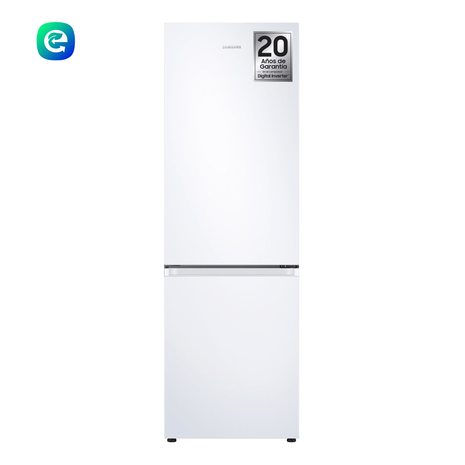 Frigorífico Combi 2m 344L RB34C600DWW/EF | Samsung España