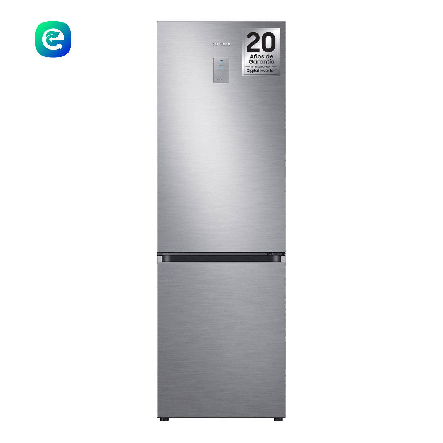 Frigorífico Combi 344L Inox 1,85m WiFi Clasificación Energética C y ...