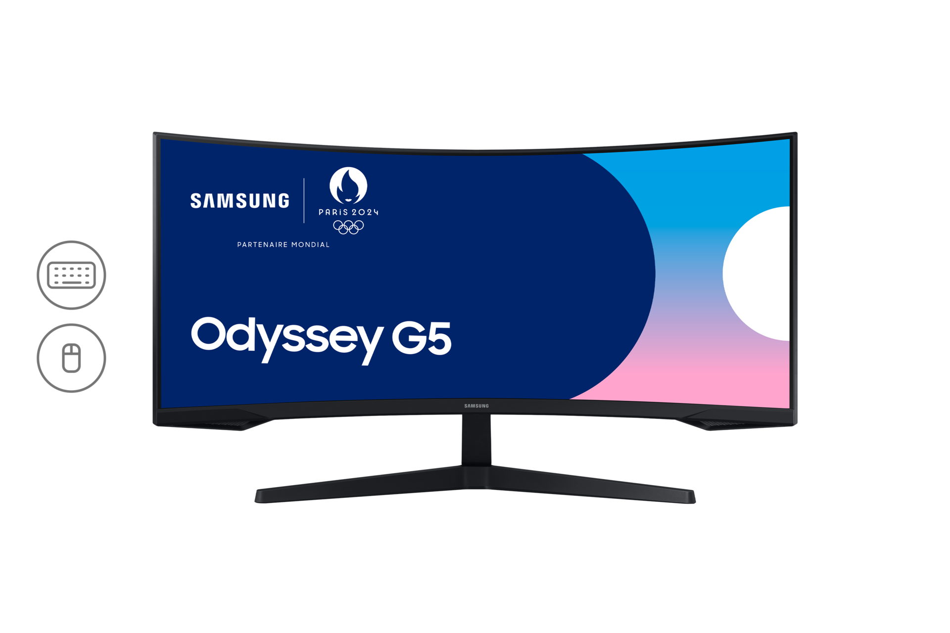 Odyssey G5 34" - Écran PC Gamer - C34G55TWWP | Samsung FR