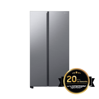 Achat Réfrigérateur Américain 650L Inox - RS62DG5003S9 | Samsung FR