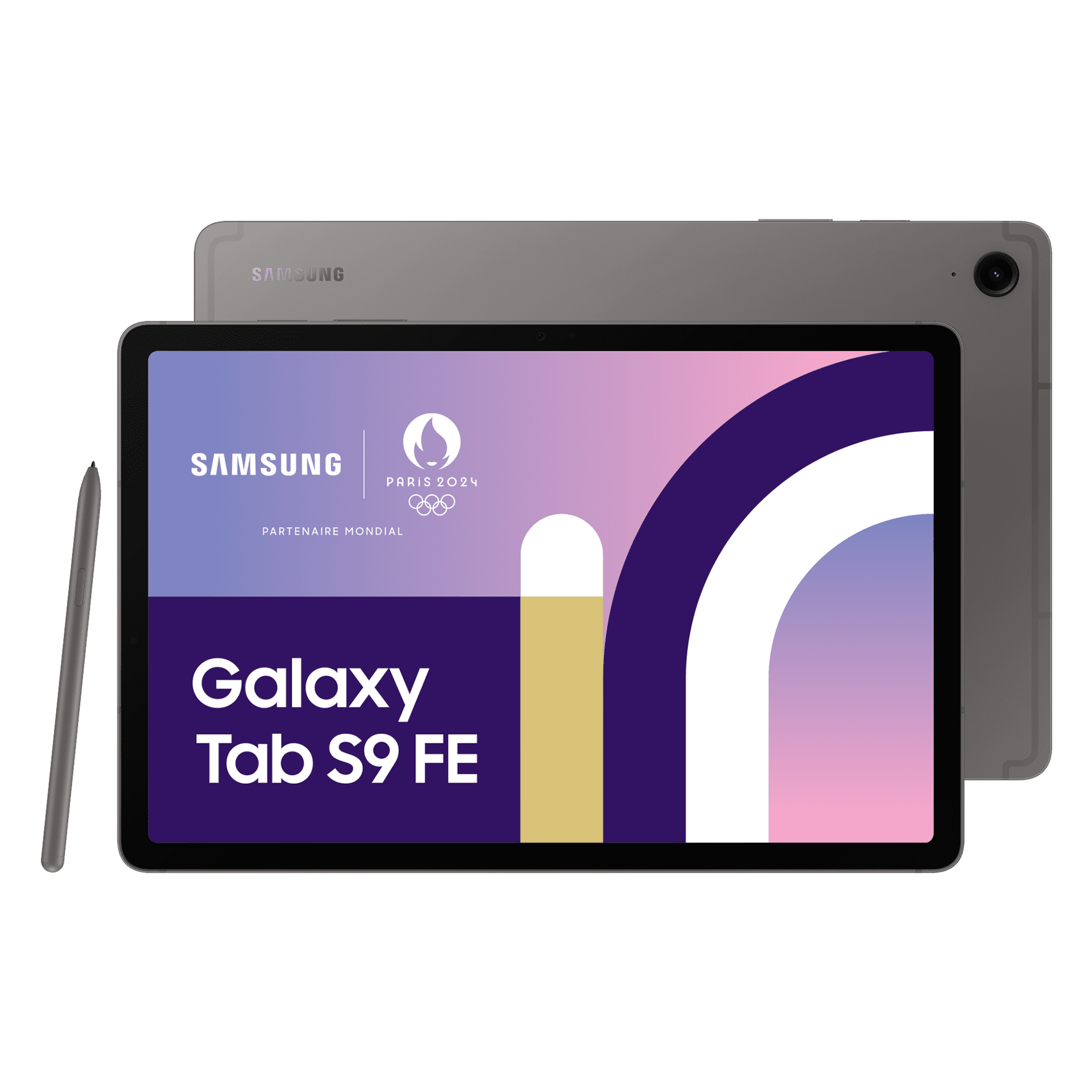 Galaxy Tab S9 Fe Wi Fi Anthracite 256 Go Samsung Fr