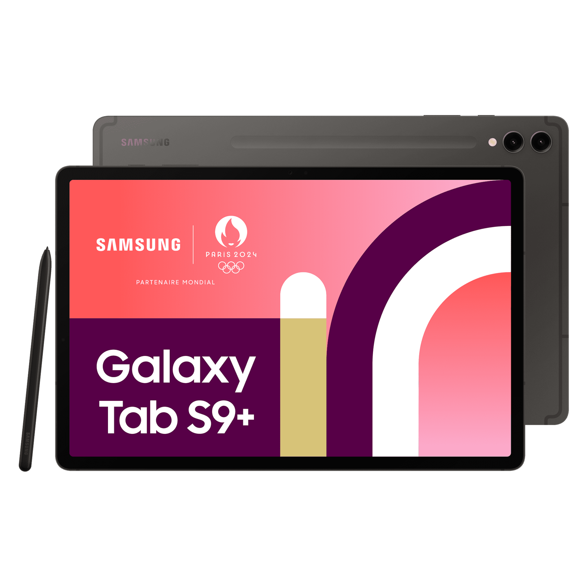 Galaxy Tab S9 Plus 5G - Graphite - 512 Go | Caractéristiques | Samsung FR