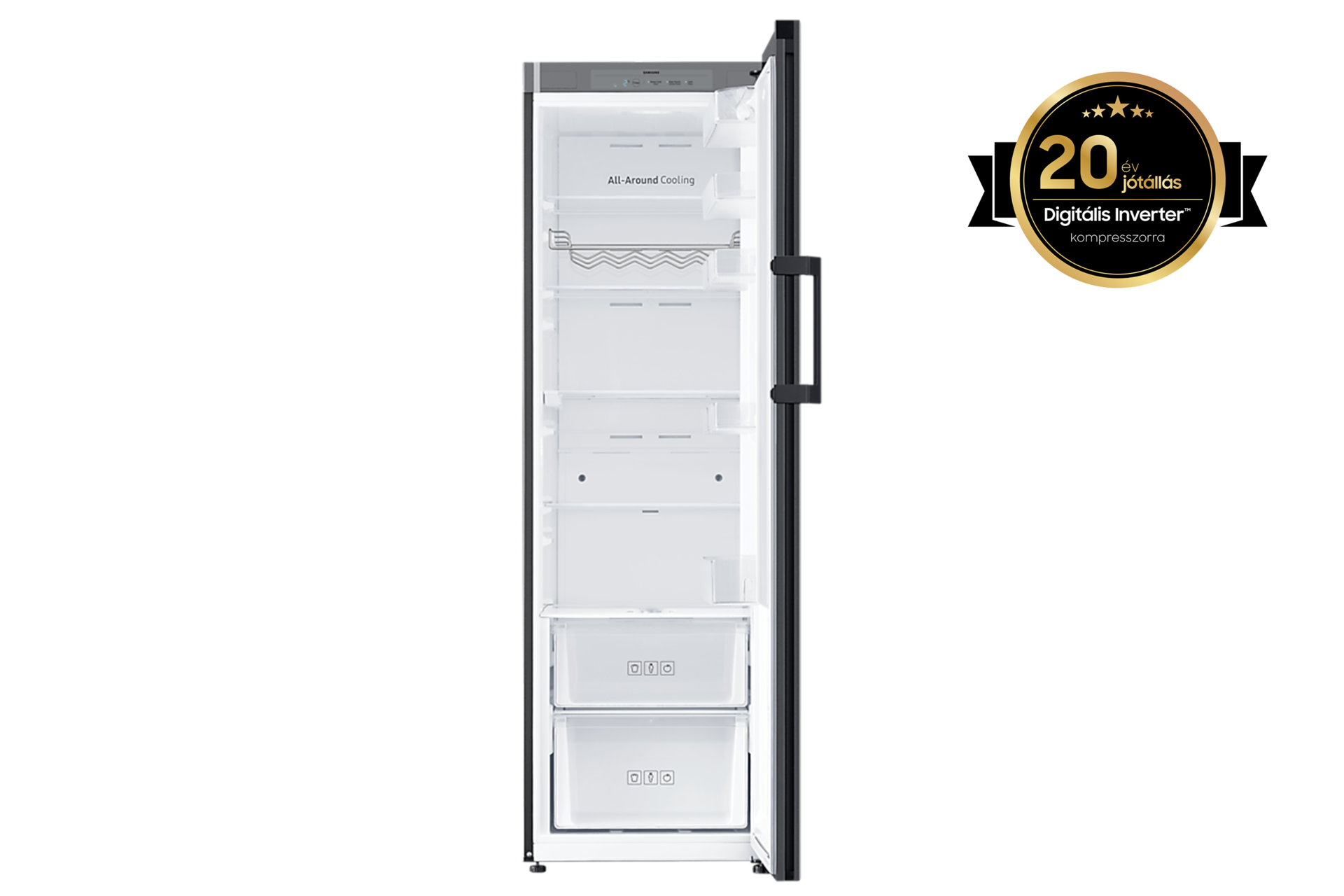 R7000 Egyajtós BESPOKE hűtőszekrény RR39A74A3AP/EF modullal - panel ...