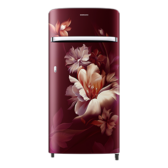 Buy 189L Single Door Fridge - Red RR21C2G25RZ | Samsung India