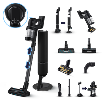 BESPOKE Jet AI complete extra Black | Samsung Italia