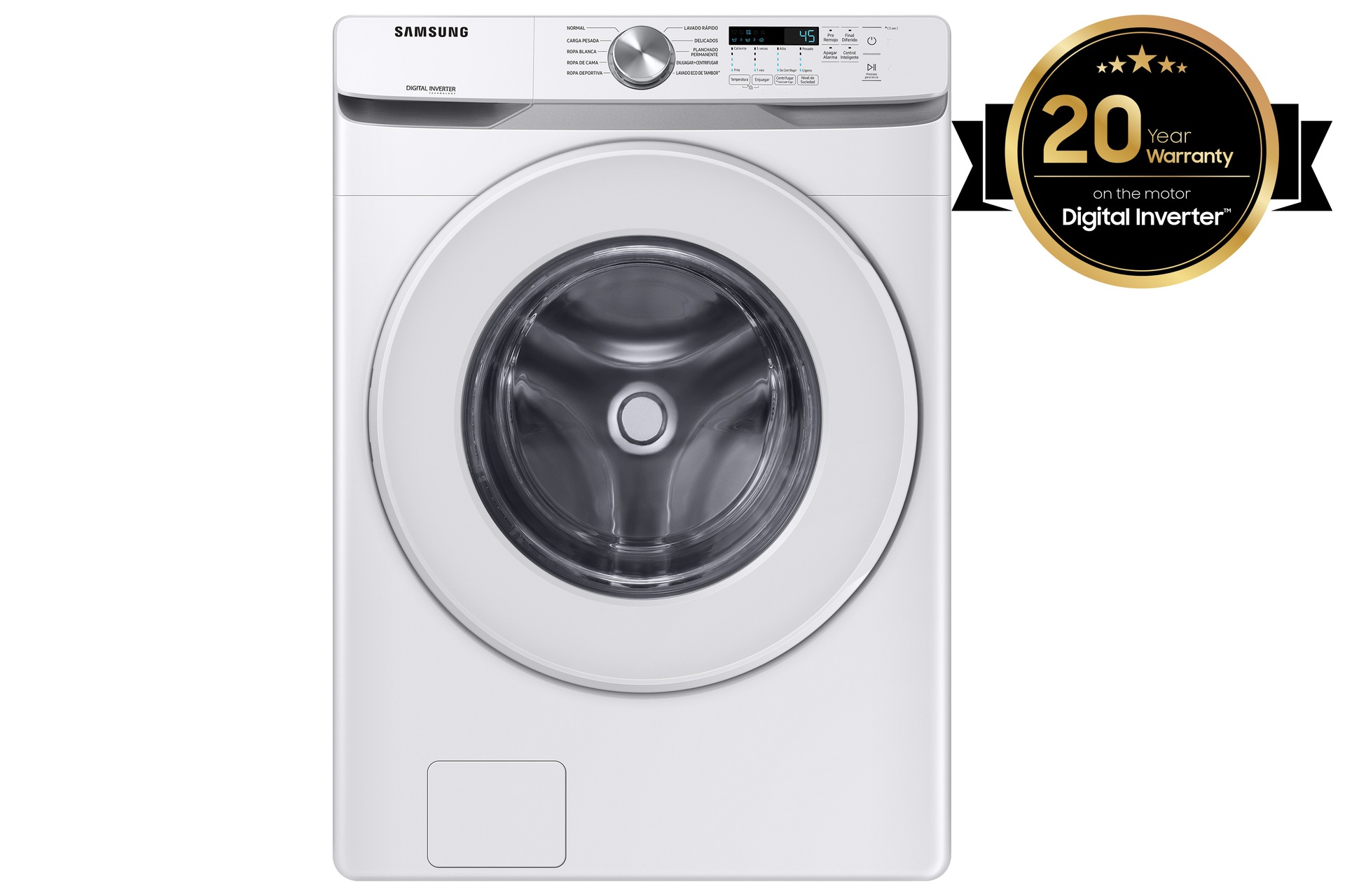 WF6000T (WF20T6000AW/AP) Front loading Washer with Self Clean+, VRT ...