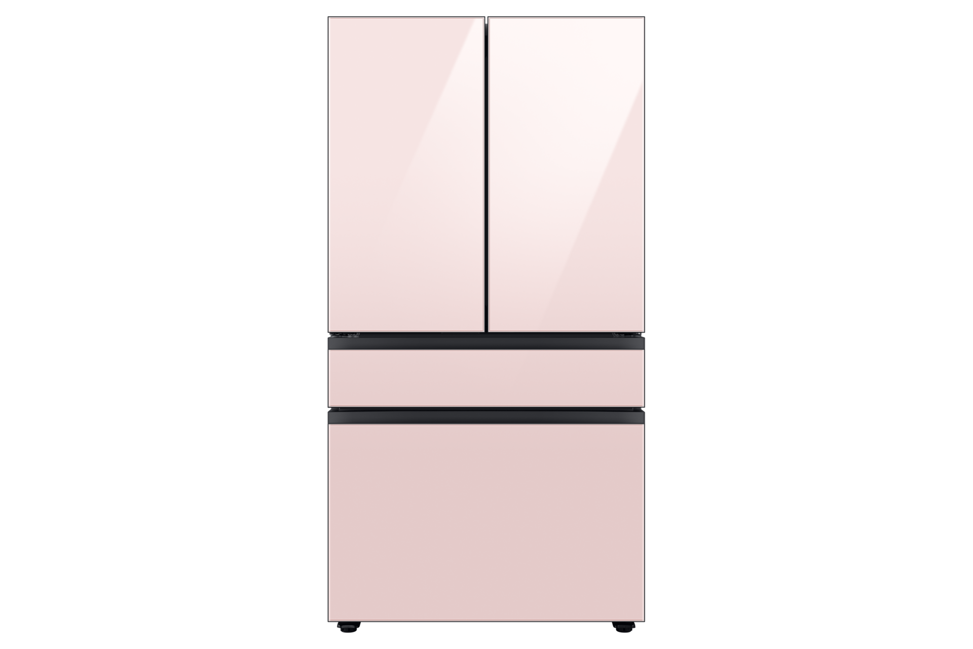BESPOKE RF8000B 4 Door French Door Refrigertor with Beverage Center ...