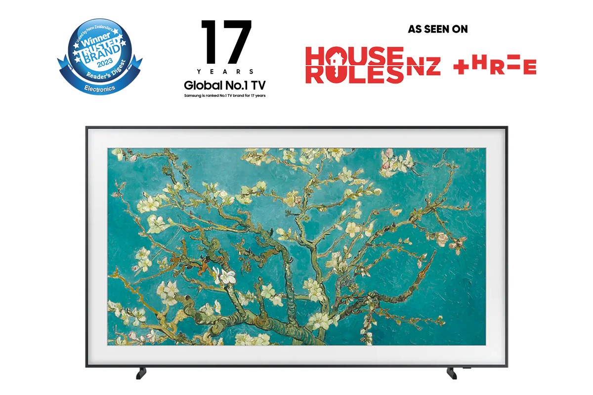 32" The Frame LS03C QLED Full HD Art Mode Smart TV (2023) Black ...