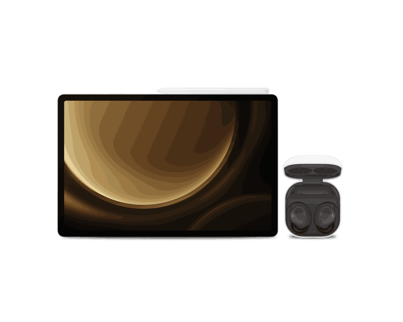 Compra Tab S9 FE Plus Silver + Buds FE Graphite | Samsung Perú