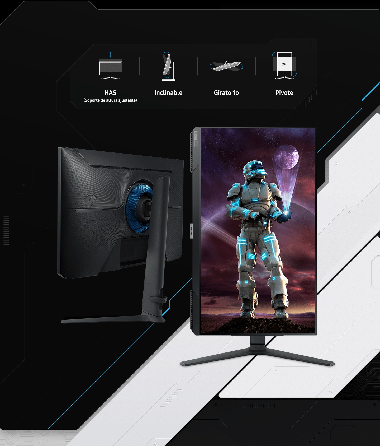 Monitor Gaming Samsung Led 27 Odyssey 240Hz LS27BG402ENXGO SAMSUNG ...