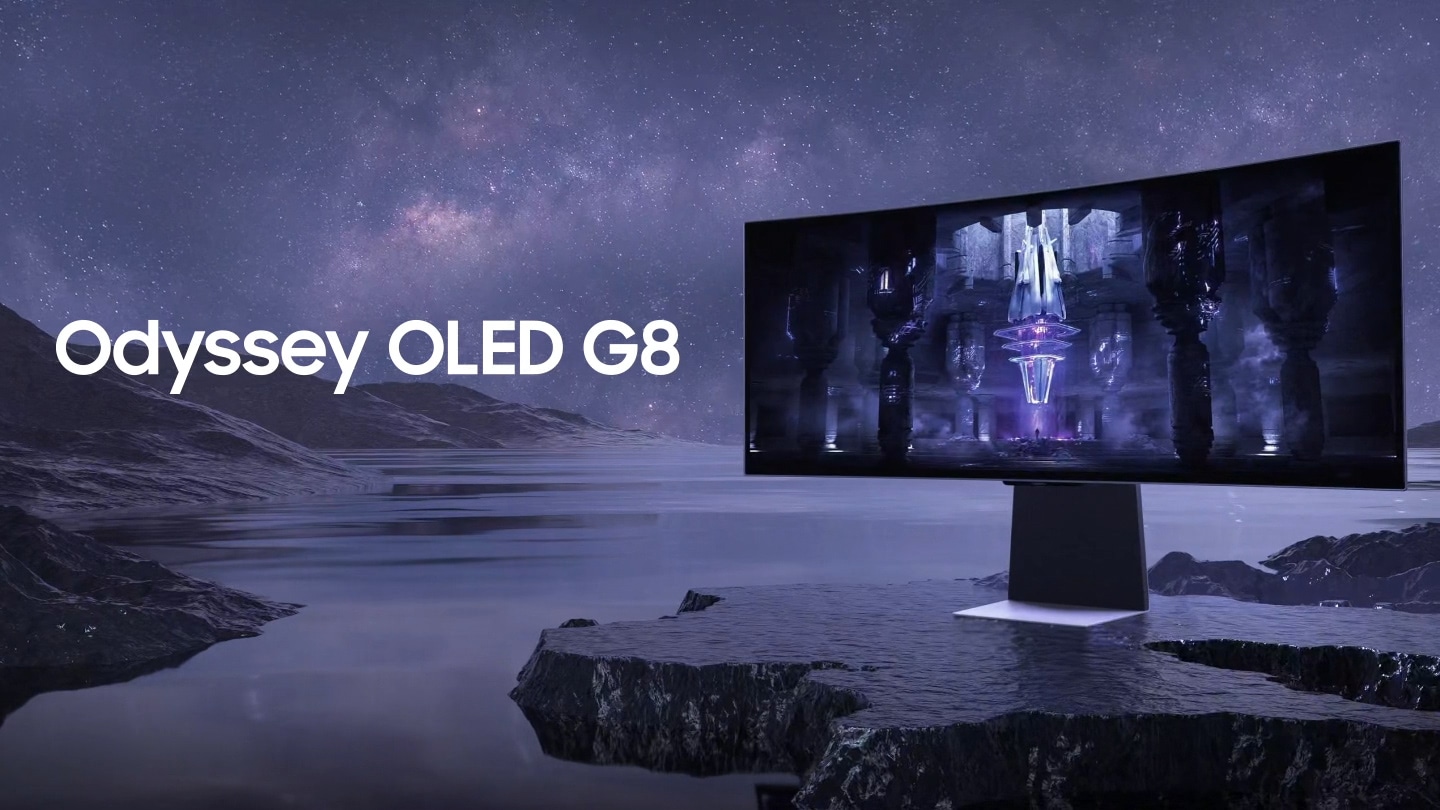 Monitor Gaming Odyssey OLED G8 34" Curvo, Neo Quantum