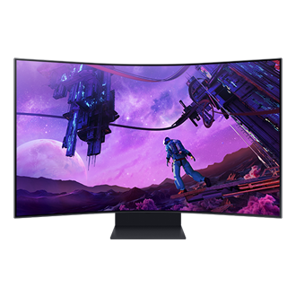 Monitor curvo para juegos Odyssey Ark 4K de 55” | Samsung Perú