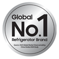 Bespoke Refrigerator FDR RF65DB90B022 Triple Cooling 24.0 cu.ft. Clean ...