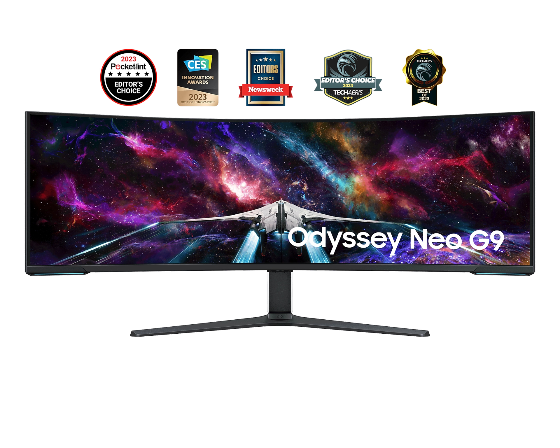 Monitor dla graczy Odyssey Neo G9 57", Dual UHD, 240 Hz, Quantum Mini-LED | Samsung Polska