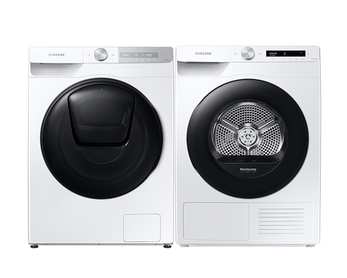 Комплект из стиральной машины с QuickDrive™, 10 кг WW7500T и сушильной ...