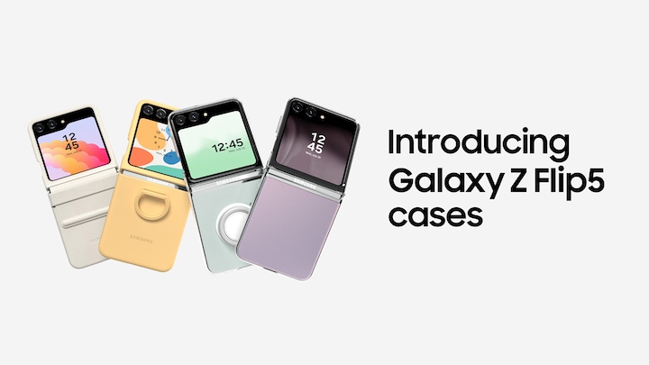 Galaxy Z Flip5 Clear Gadget Case Galaxy Z Flip5 Clear Gadget Case