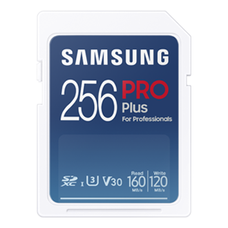 PRO Plus SDXC Card 160 MB/s MB-SD256K/EU | Samsung SK