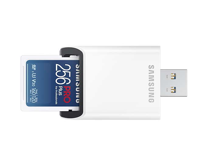 PRO Plus SDXC Card 160 MB/s + USB adaptér MB-SD256KB/WW | Samsung SK