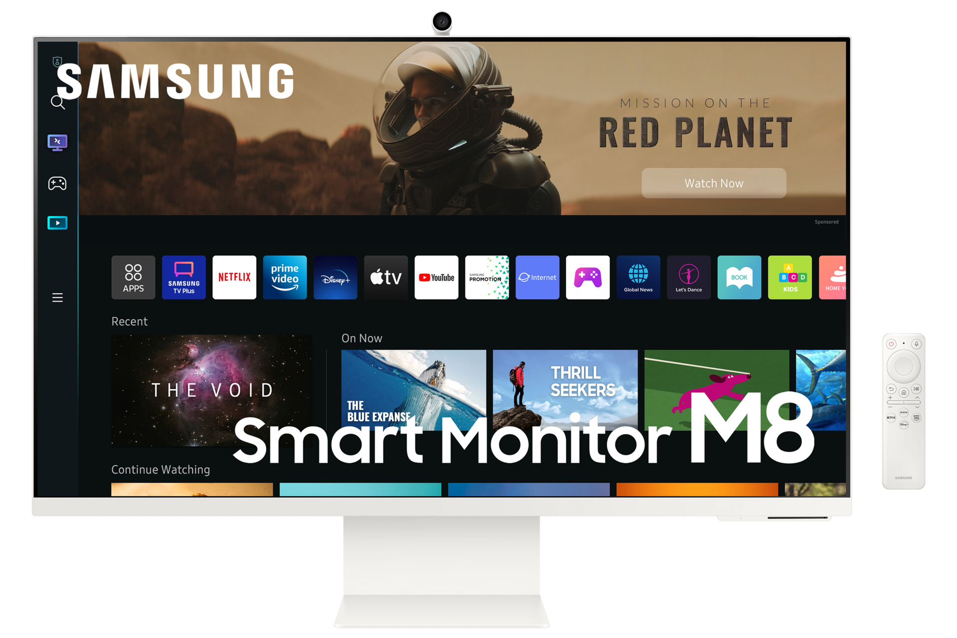 32" มอนิเตอร์ Smart Monitor M8 Iconic Slim Design | Samsung Thailand