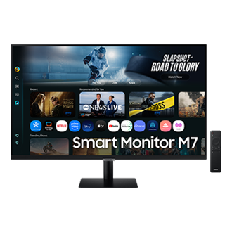 32" Smart Monitor M7 M70F (Black) 4K Samsung Vision AI LS32FM700UUXUF ...