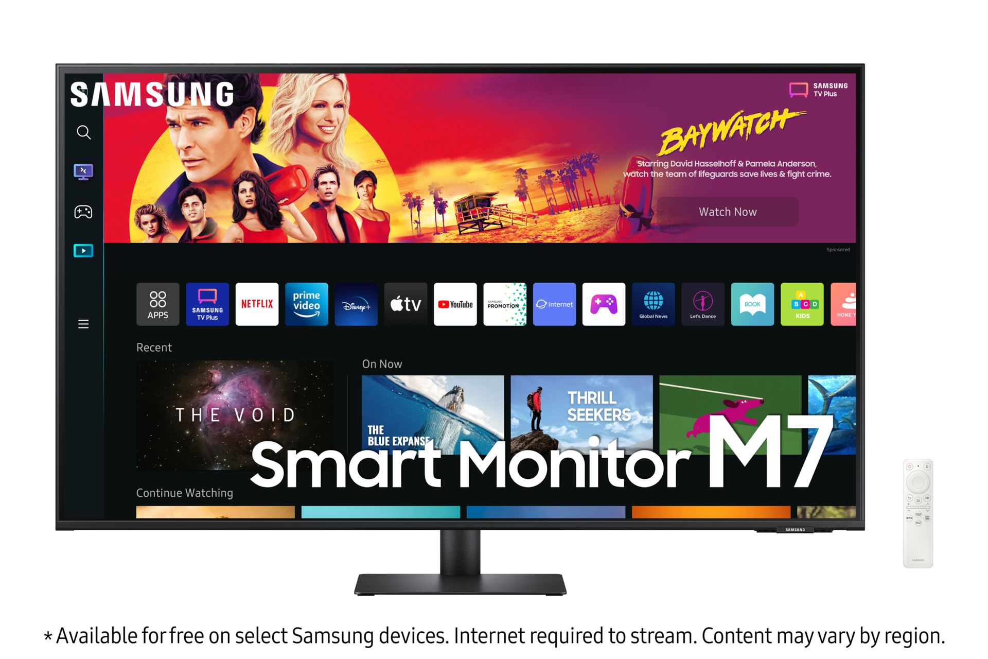 M7 Serisi 43” UHD Akıllı Monitör LS43BM700UUXUF | Samsung Türkiye