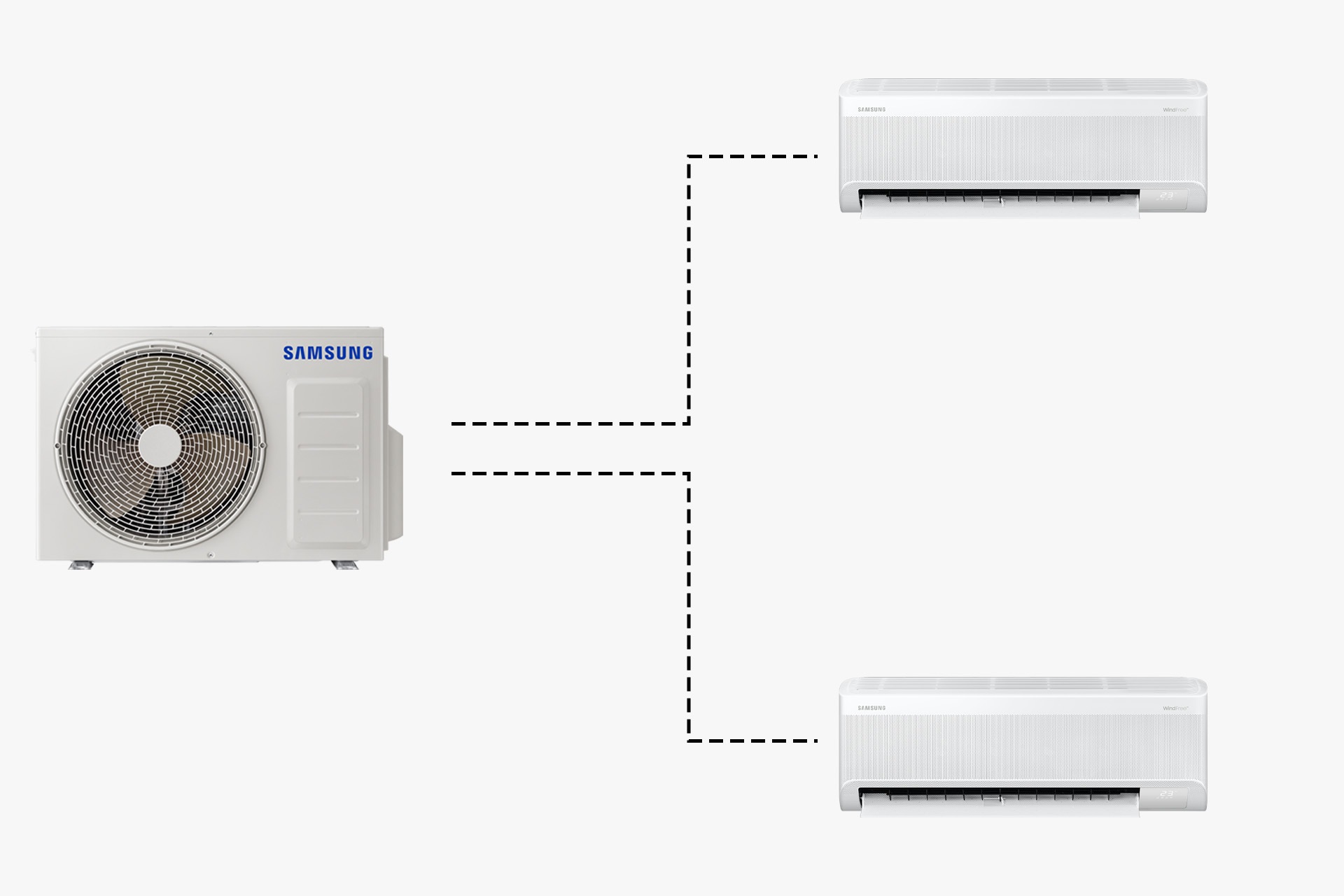 Кондиціонер Samsung F-AJ050TX2WW | Мульти-спліт система на 5 кВт ...