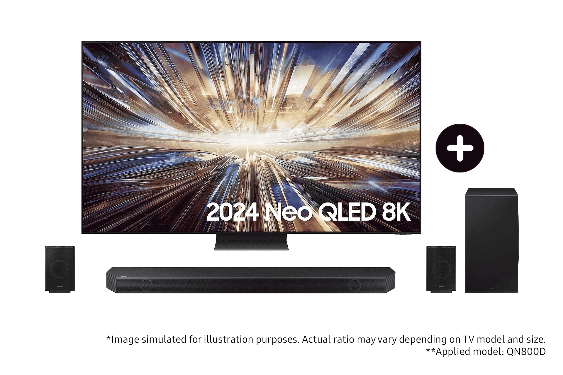 2024 75 Inch Neo QLED TV QN800D and Q990D Soundbar | Samsung UK