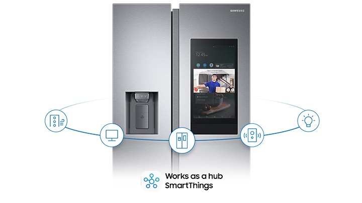 RS8000 American Family Hub Fridge Freezer 633L Samsung UK