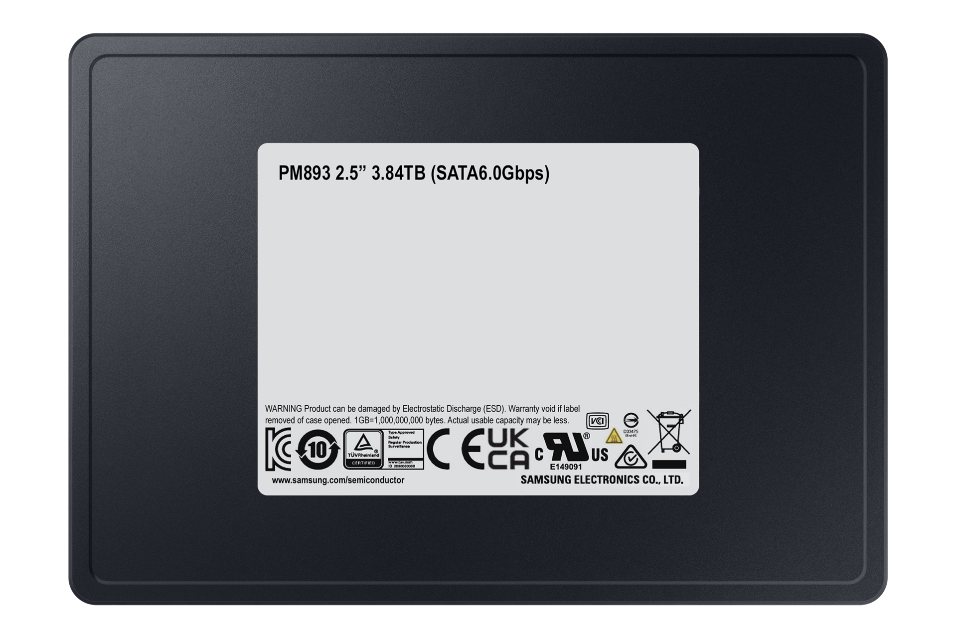 Ổ cứng Datacenter SSD PM893 2.5 inch SSD 3840 GB MZ-7L33T800 | Samsung VN