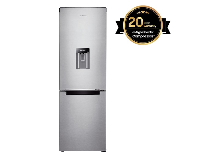 321L, Bottom Freezer With Water Dispenser and Cool Pack, RB33J3611S9 ...