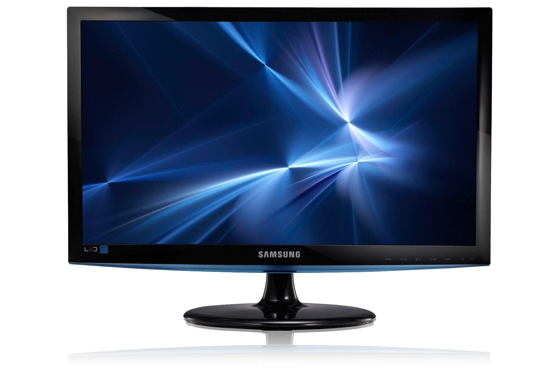 19" LED monitor with a shade of blue | Samsung Support Philippines