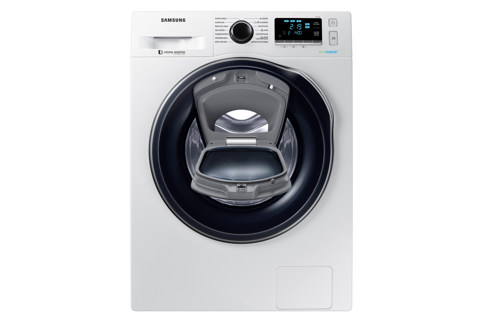 WW80K6414QX Pralka AddWash, 8 kg, Inox | Wsparcie Samsung Polska