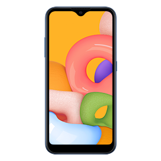 Смартфон Samsung Galaxy A01 синий характеристики | Цены и акции ...