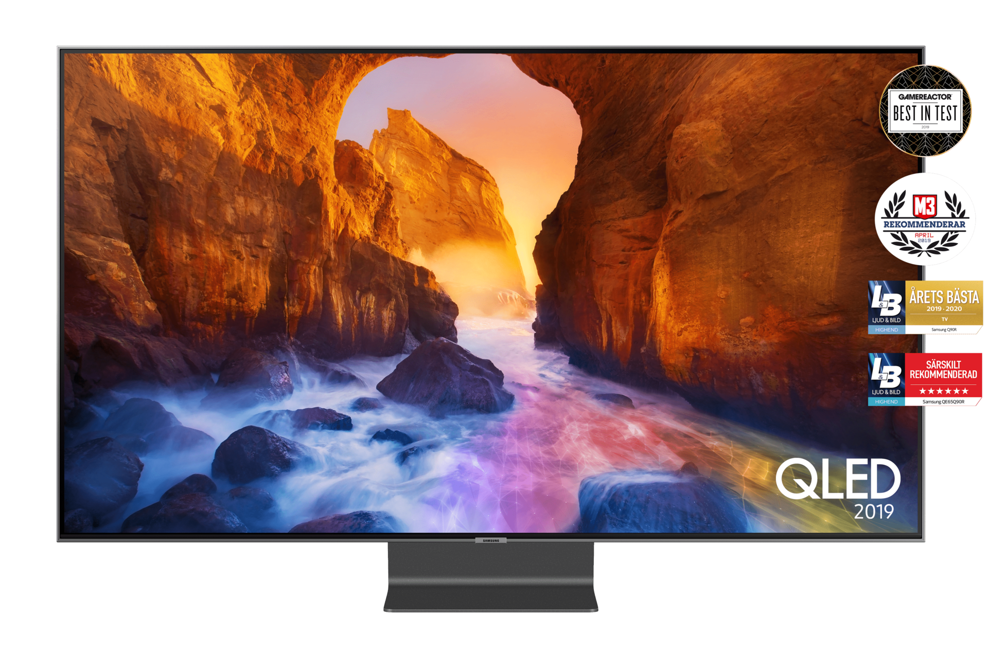 2019 55" Q90R 4K UHD Smart QLED TV | Samsung Support Sverige