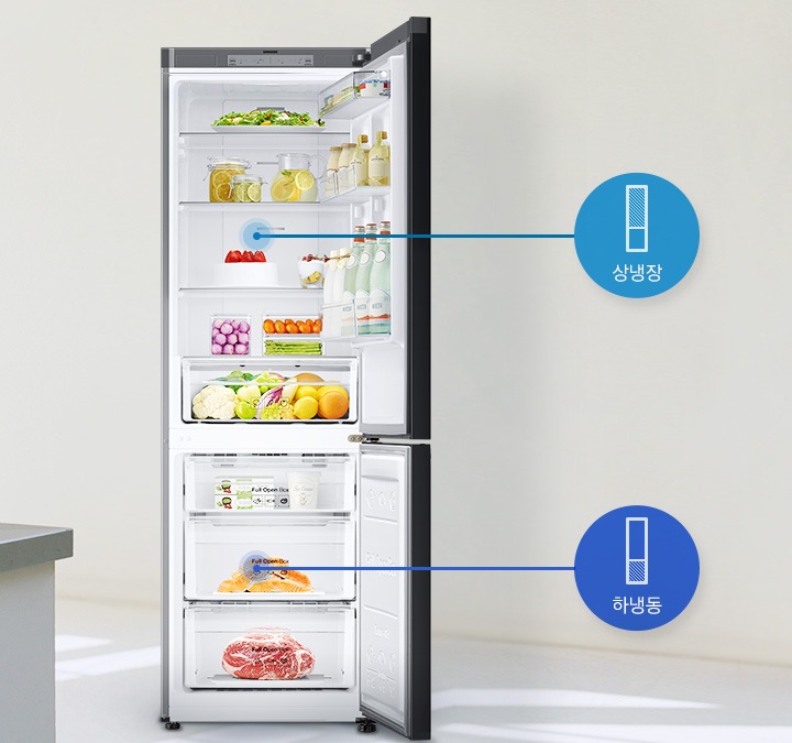 BESPOKE 냉장고 2도어 333 L | RB33T3004AP | Samsung Business 대한민국