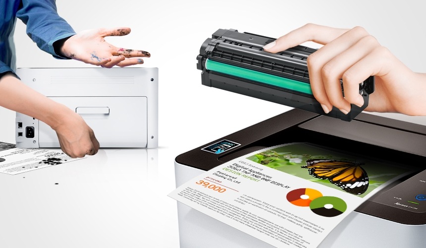 컬러 레이저프린터 토너 4,000매 | CLT-C508L | Samsung 대한민국