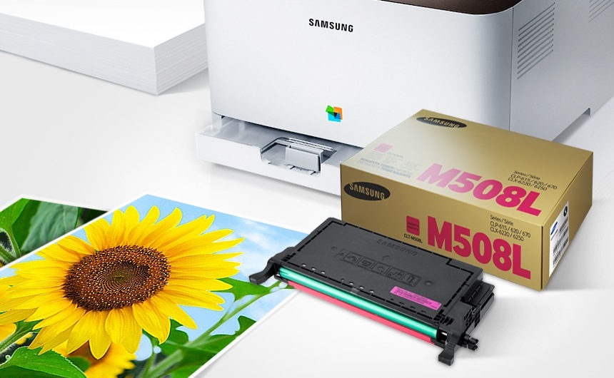 컬러 레이저프린터 토너 4,000매 | CLT-M508L | Samsung 대한민국
