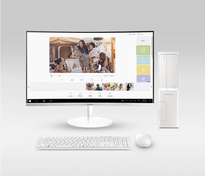 데스크탑 Slim Core™ i3 / 1 TB HDD + 256 GB SSD | DM500S9A-A38 | Samsung 대한민국