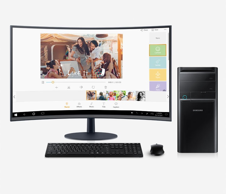 데스크탑 Tower Core™ i7 / 1 TB HDD + 256 GB NVMe SSD | DM500TCA-A78 ...