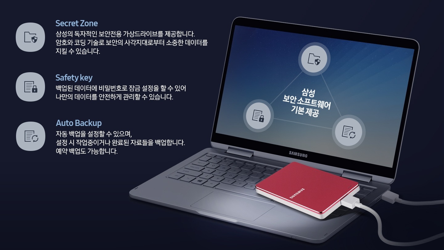 외장 HDD Y3 1 TB | HX-MK10Y34 | Samsung 대한민국