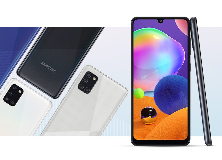 갤럭시 A31 자급제 (프리즘 크러시 블루, 64 GB) | Samsung 대한민국
